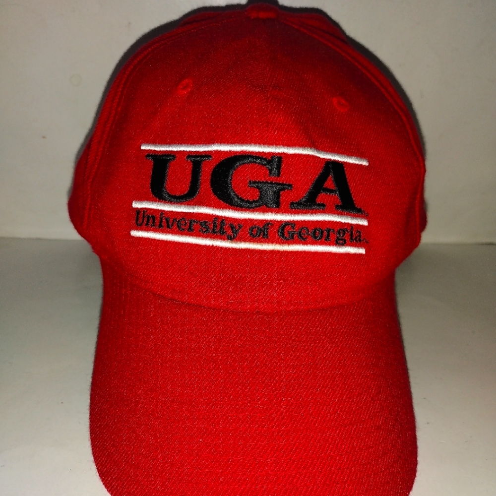 Vintage 1995 Uga University Of Georgia Fitted Ball Ca… - Gem